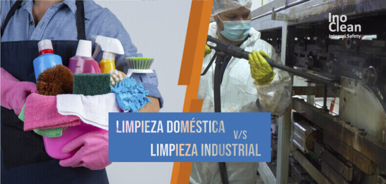 Limpieza doméstica v/s limpieza industrial - Inoclean